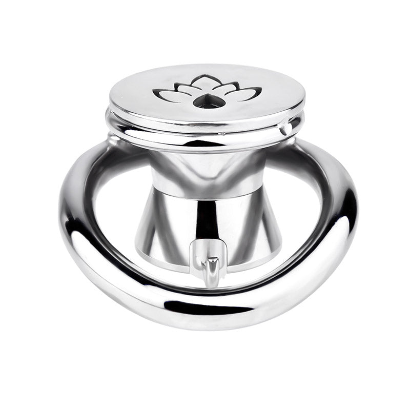 Inverted Prince Albert Piercing Chastity Cage Chastity Device