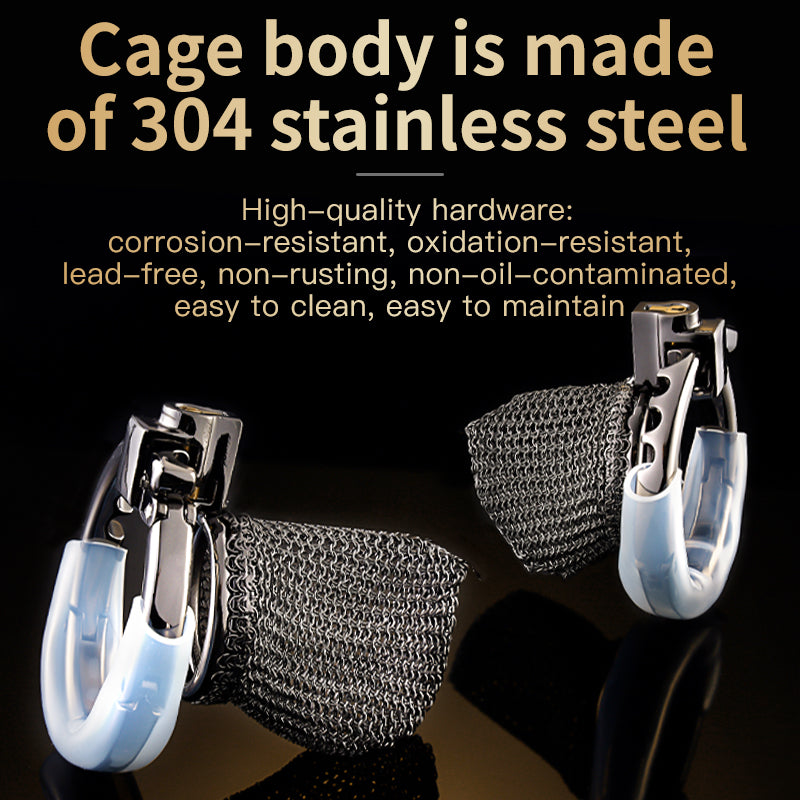 Adjustable Chainmail Chastity Cage – Chastity-device