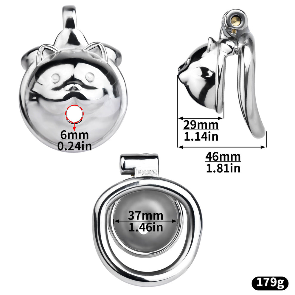 Cat Face Smallest Chastity Cage – Chastity-device