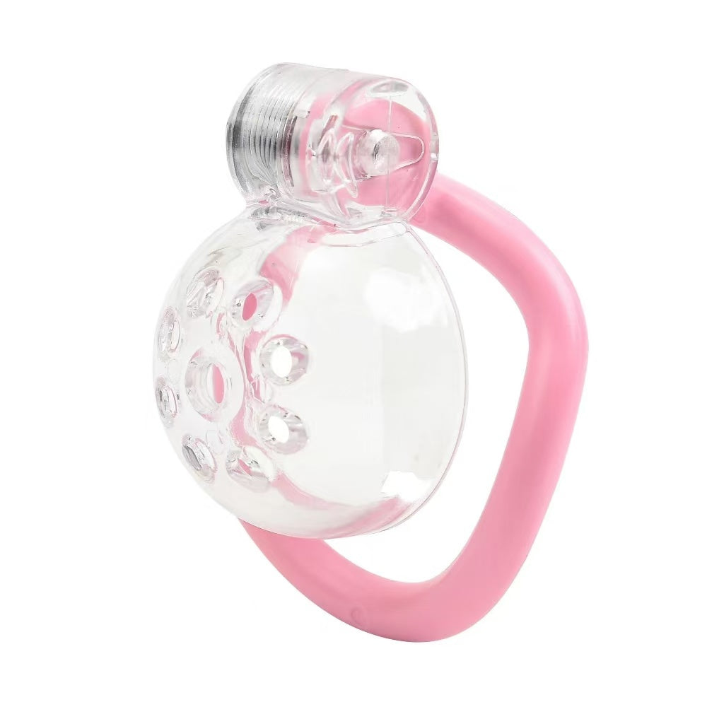 Male Chastity Cage With Clear Cage – Chastity-device