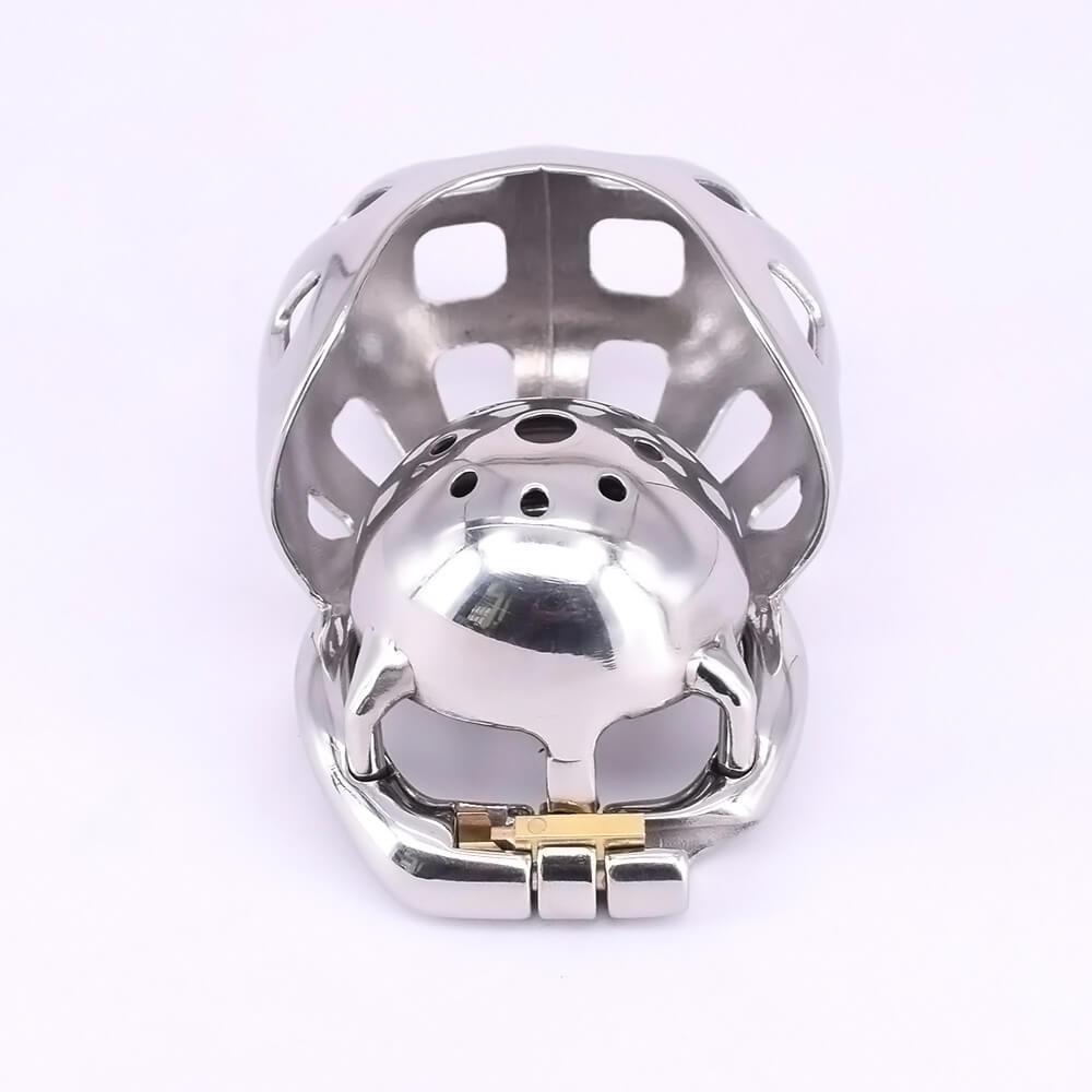Super Small Chastity Device with Scrotum Testicle Pouch – Chastity-device